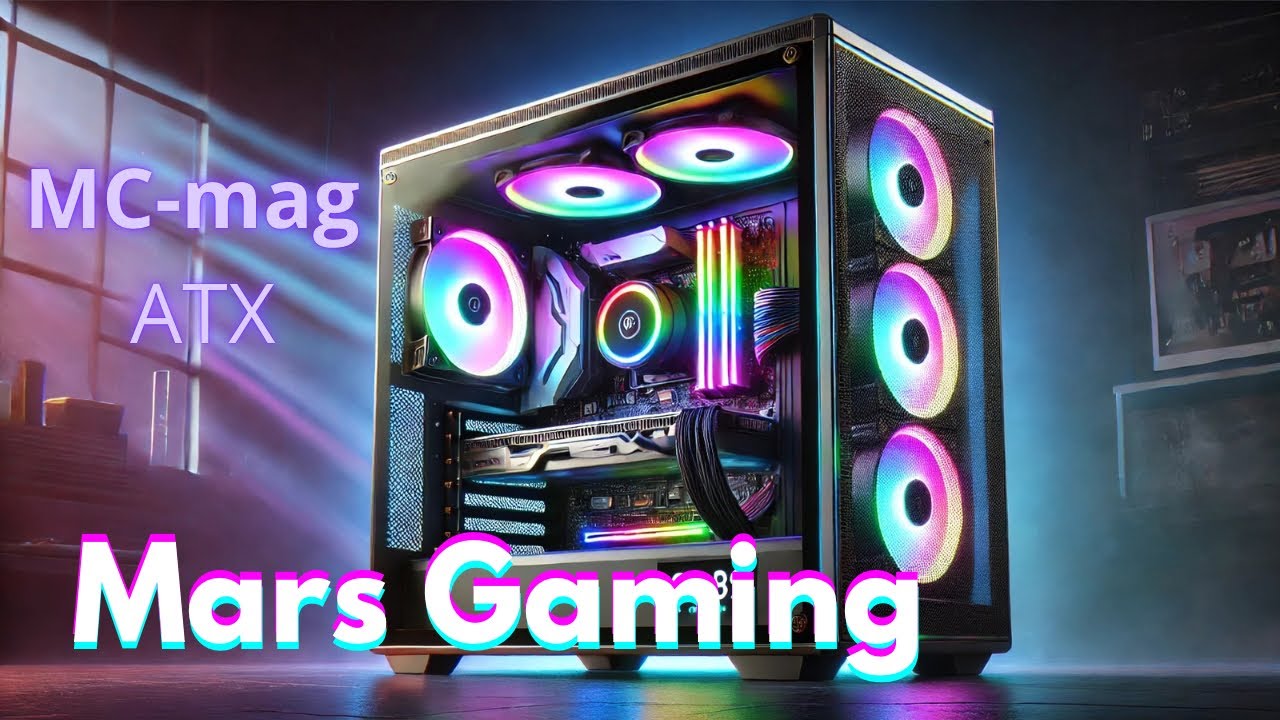 Mars Gaming MC-MAG 🖥️ Caja Gaming ATX con Ventilación FRGB y ...