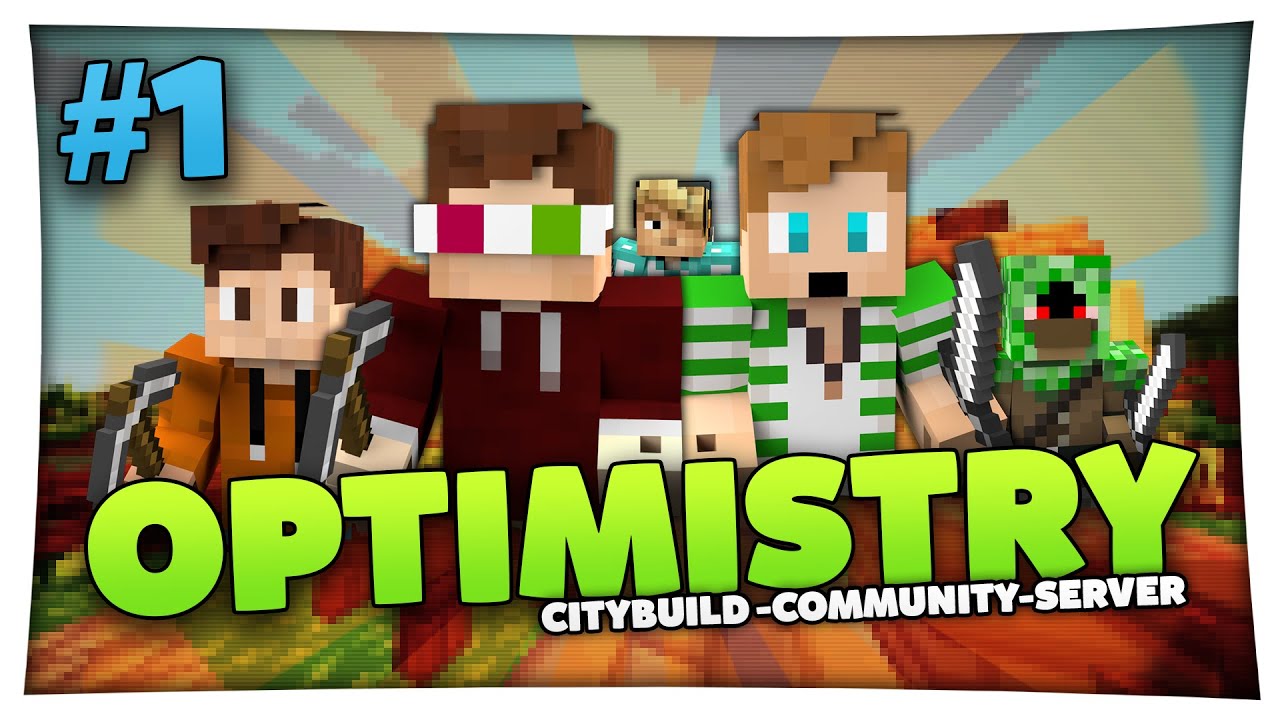 'CITYBUILD-COMMUNITY-SERVER + WILDCARDS' ★ OPTIMISTRY #1 | DaymenPlays ...