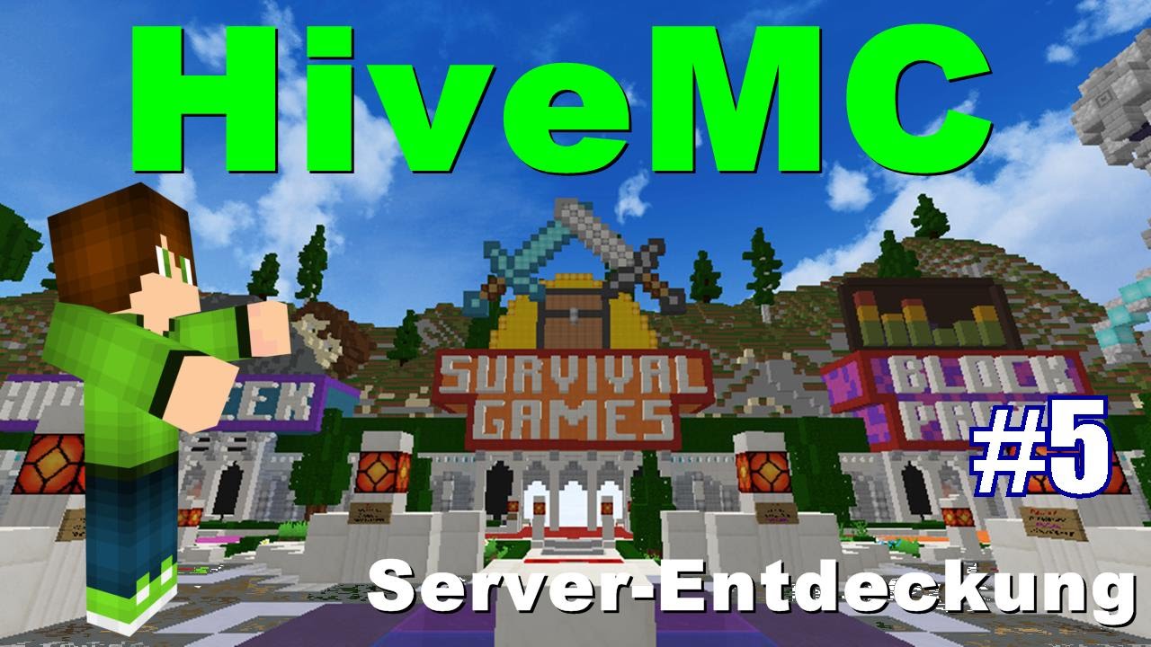 Server-Entdeckung #5 - HiveMC - YouTube