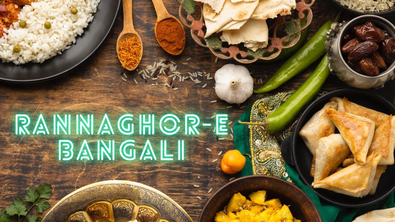 Rannaghor-e Bangali/ Promo video/ #ASMR #bengaliasmr / #food/ #biriyani ...