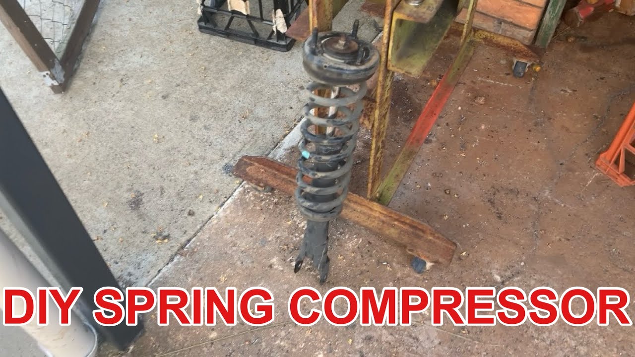 DIY spring compressor - YouTube
