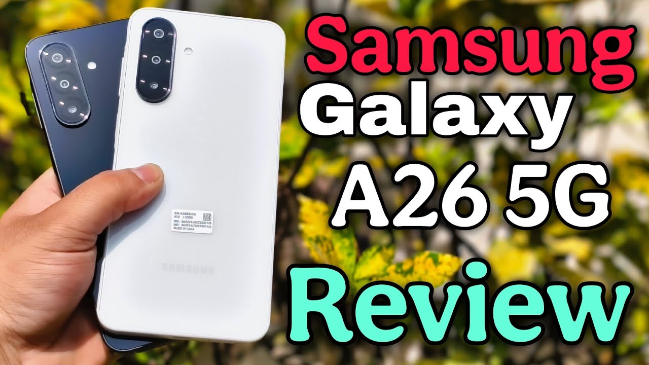 Samsung Galaxy A26 5G With New Design Unboxing & Review | Samsung A26 ...