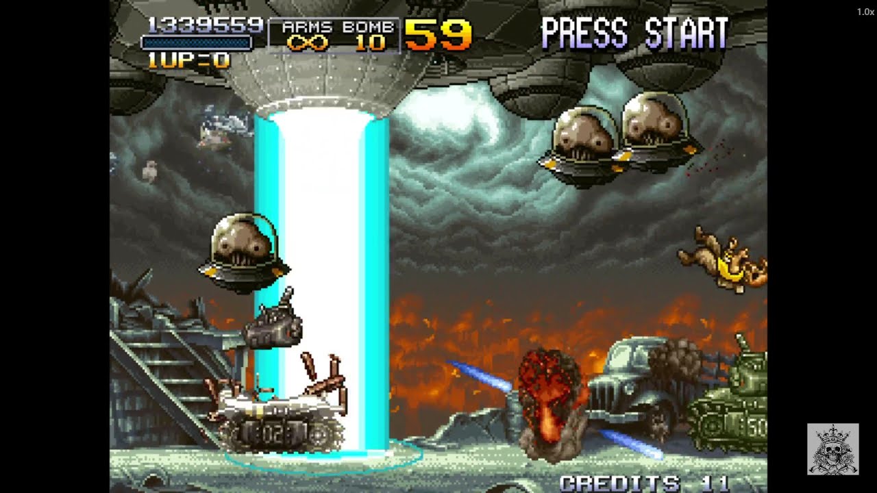Arcade Metal Slug 2 Super Vehicle 001 full gameplay. - YouTube