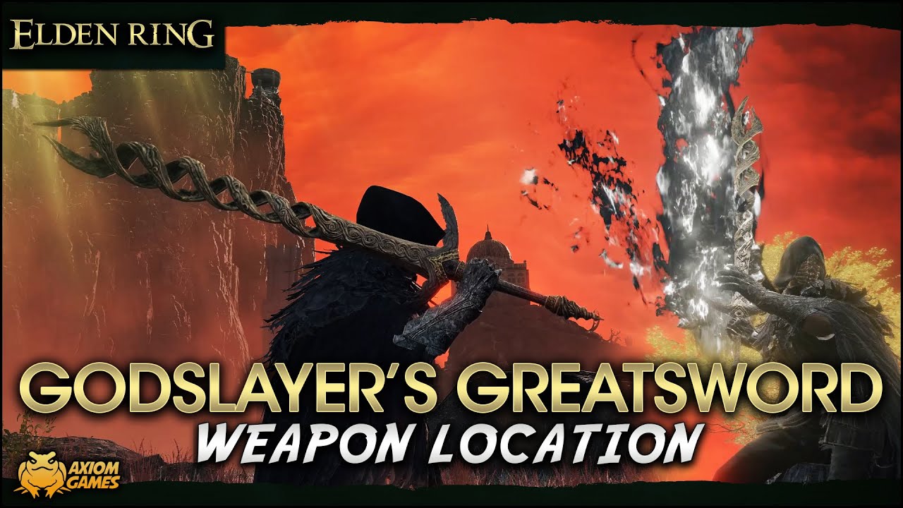 Elden Ring - Godslayer's Greatsword Weapon Location - YouTube