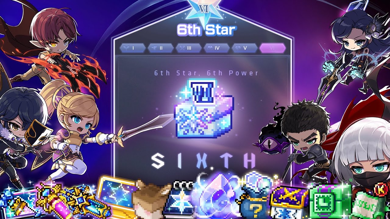 MapleStory 6th Star Event - CHAPTER 6 REWARDS REVEALED!!! OMGGG!! - YouTube