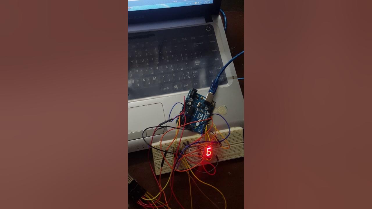 AVR Interfacing and Seven Segment Display with ATmega 328p - YouTube