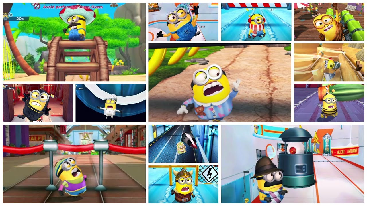 100 Funny Fails Minion Rush - YouTube