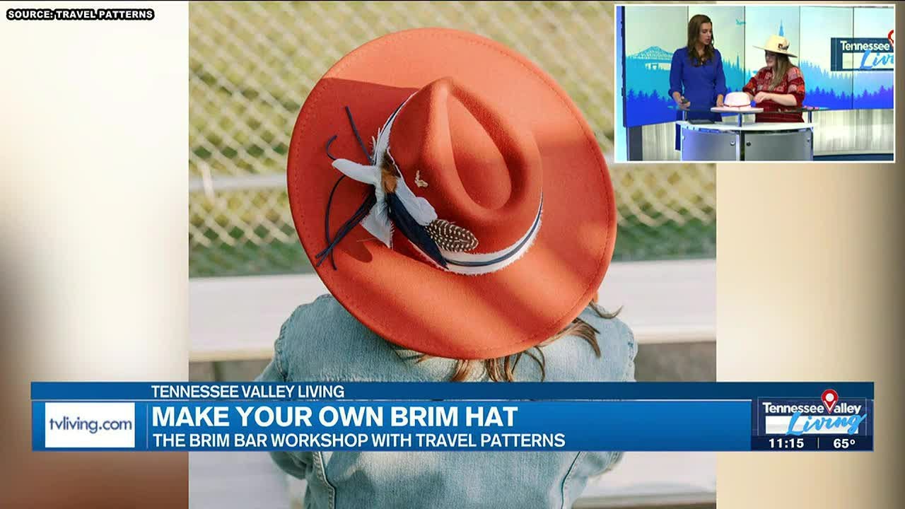Make your own brim hat with The Brim Bar - YouTube