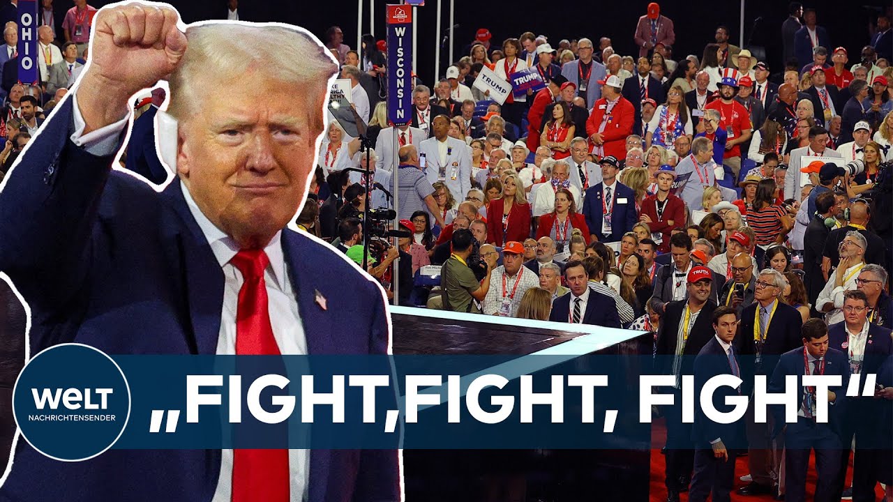 DONALD TRUMP: Geballte Faust - Frenetischer Jubel für Ex-Präsident auf ...