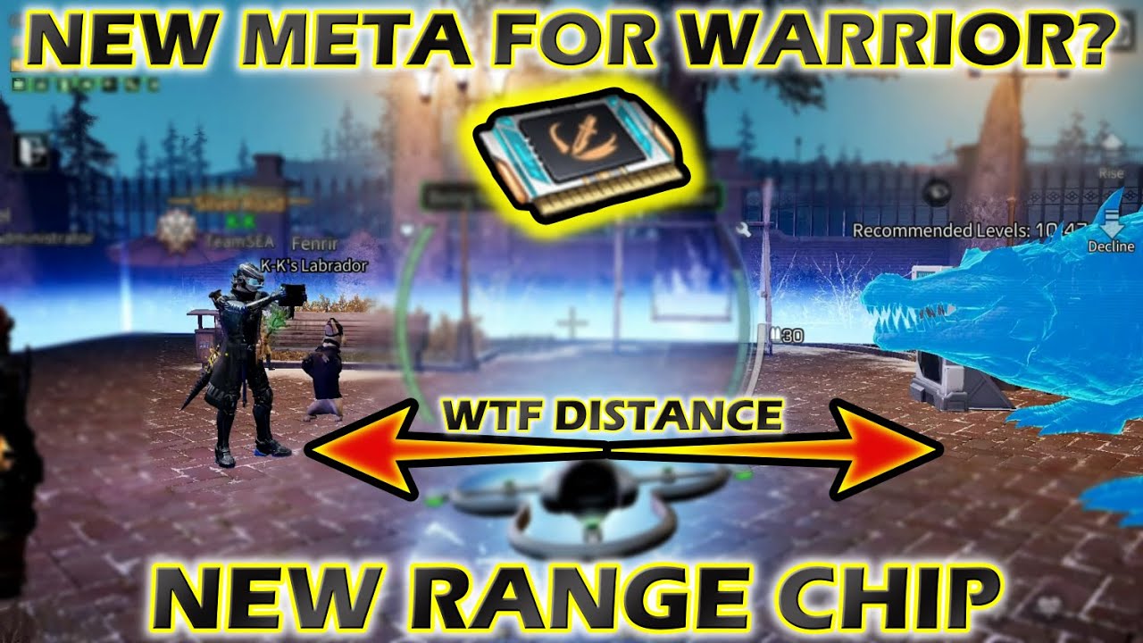 Lifeafter NEW Chip Meta For Warrior? Warrior Now Can "Shoot" With Their ...