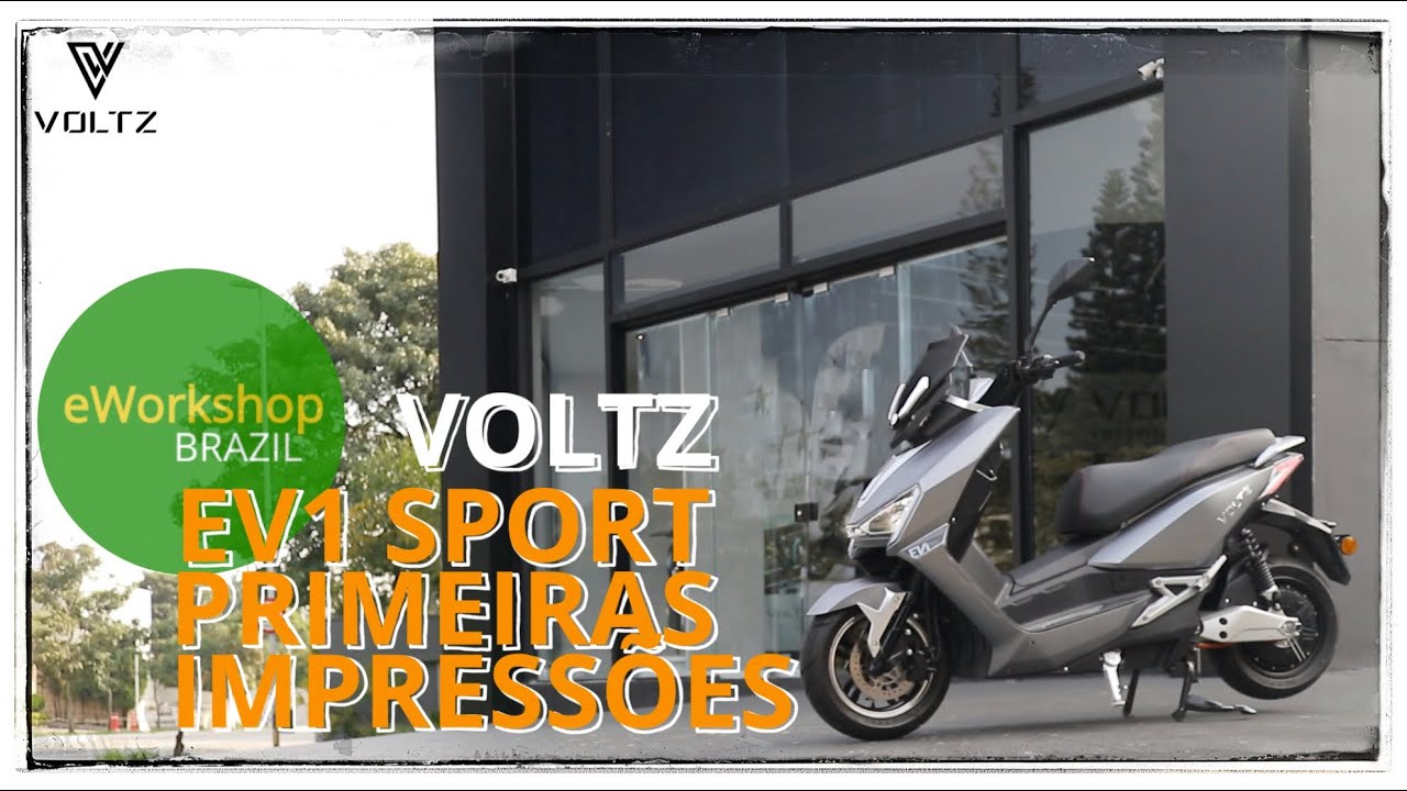 Voltz EV1 Sport 2021 Primeiras Impressões da Nova Scooter elétrica da ...