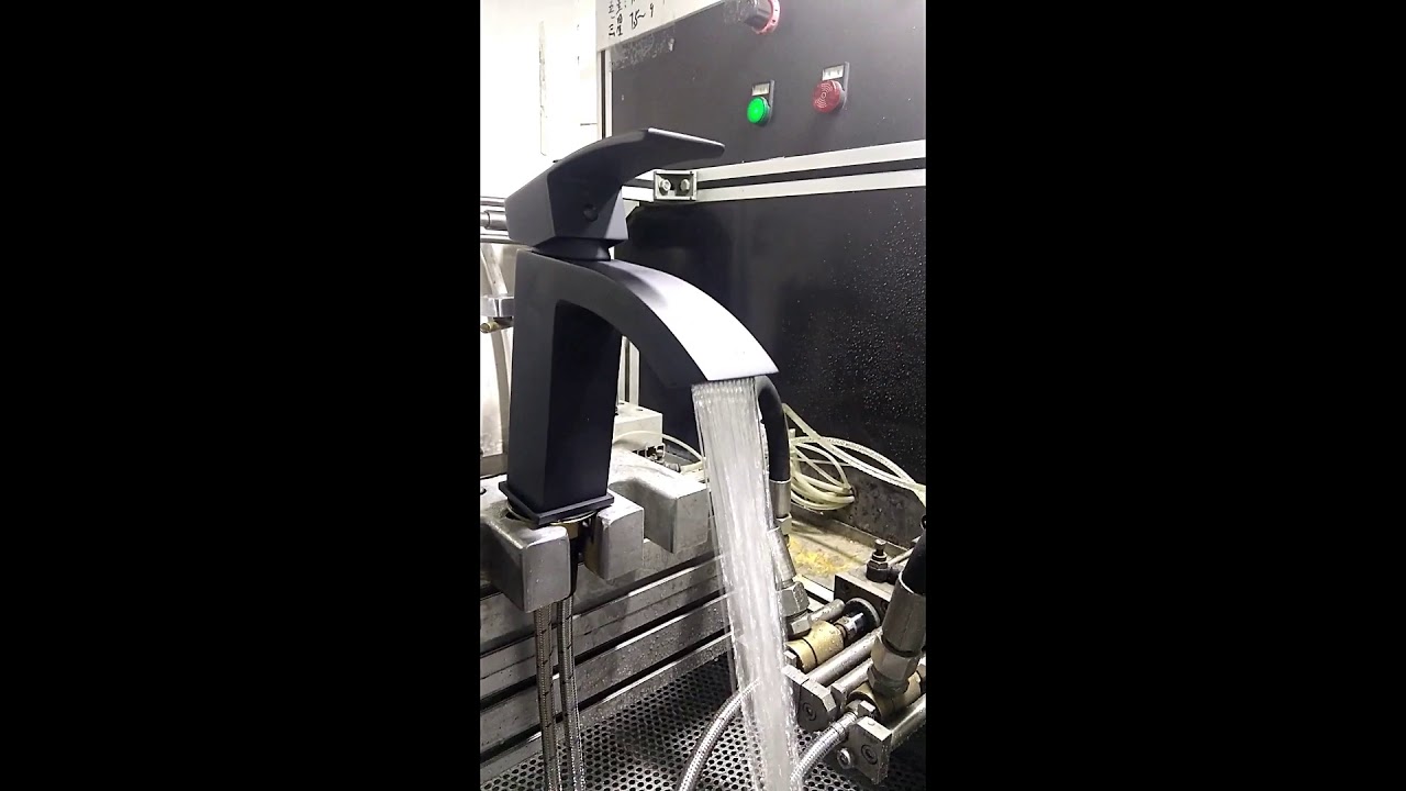 Professional faucet test water test - YouTube