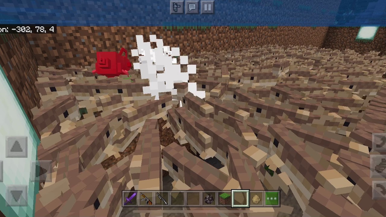 Minecraft pe anglerfish - YouTube