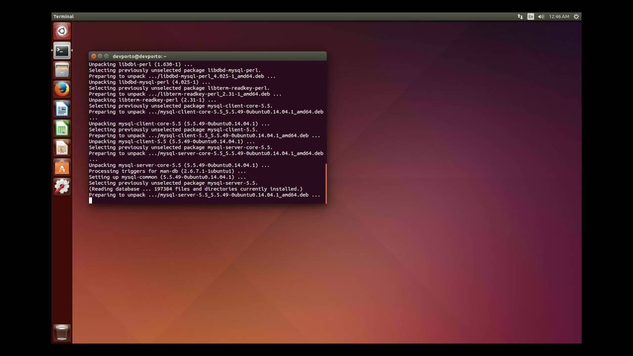 Install Open Source MySQL Database Management For Ubuntu - YouTube