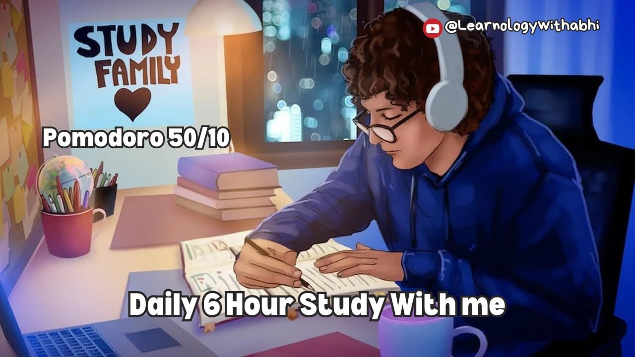 DAY 15 *Daily 6 Hours Study With Me Challenge| Ask me any thing | Pomodoro 50/10 | SSC CGL | # ...