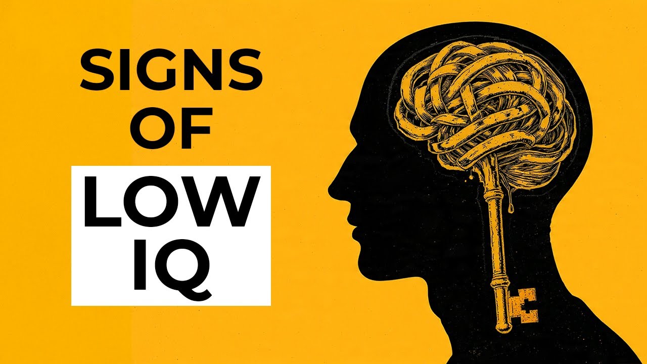 Signs of Low Intelligence You Ignore Daily - YouTube