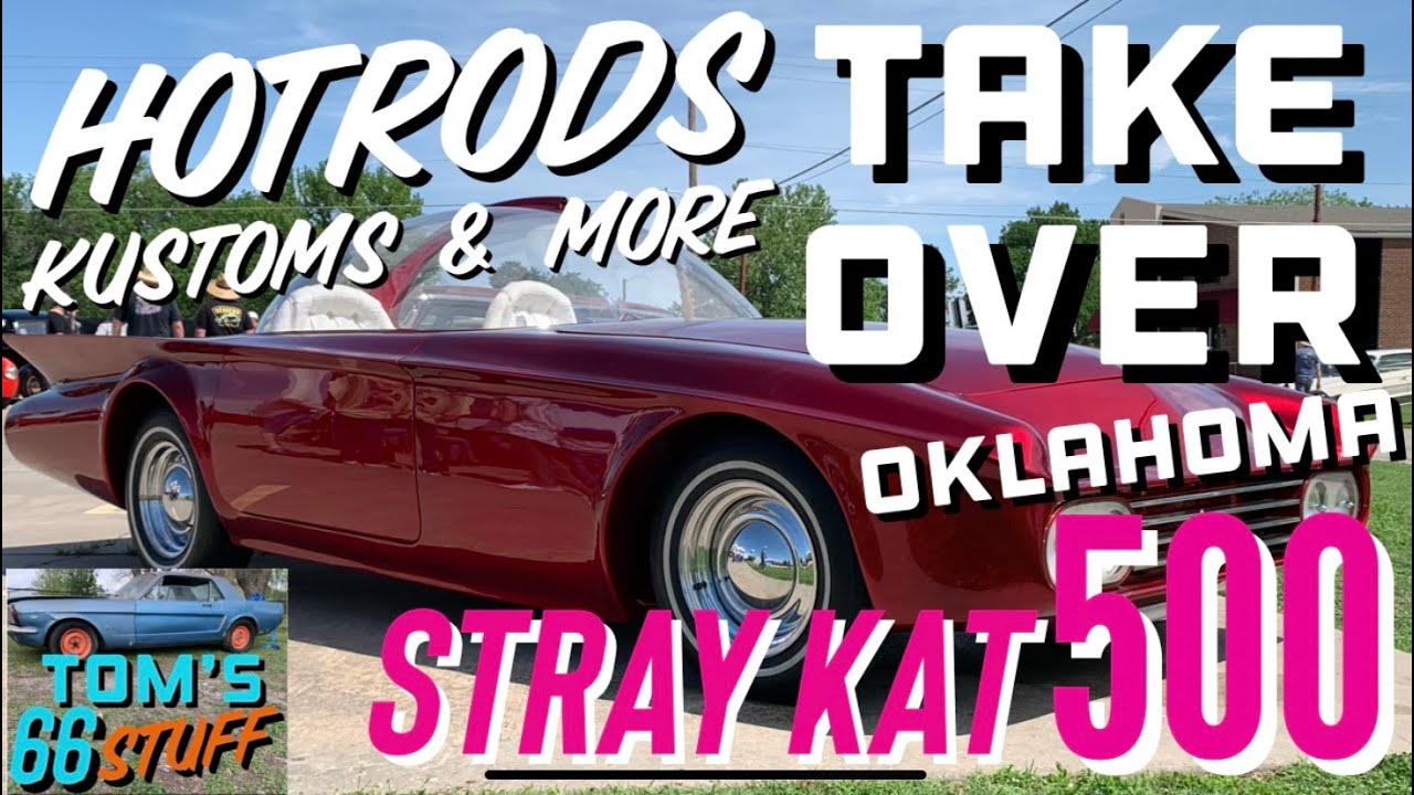 Hot Rods & Kustoms at 2024 Stray Kat 500 CAR SHOW - YouTube