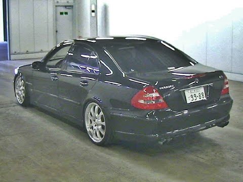 Mercedes-Benz E55 AMG Kompressor Exhaust Sound - YouTube