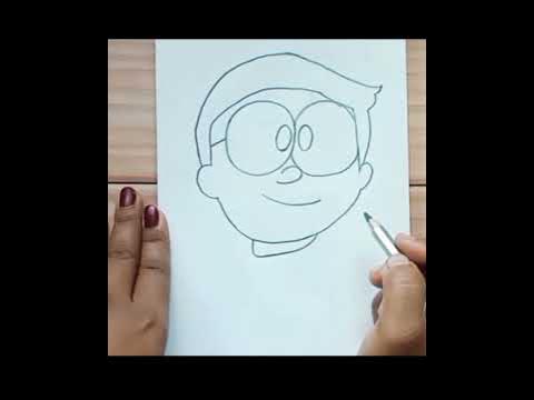 Must Watch How To Draw Nobita Drawing Easy Step By Step #sketch #nobita ...