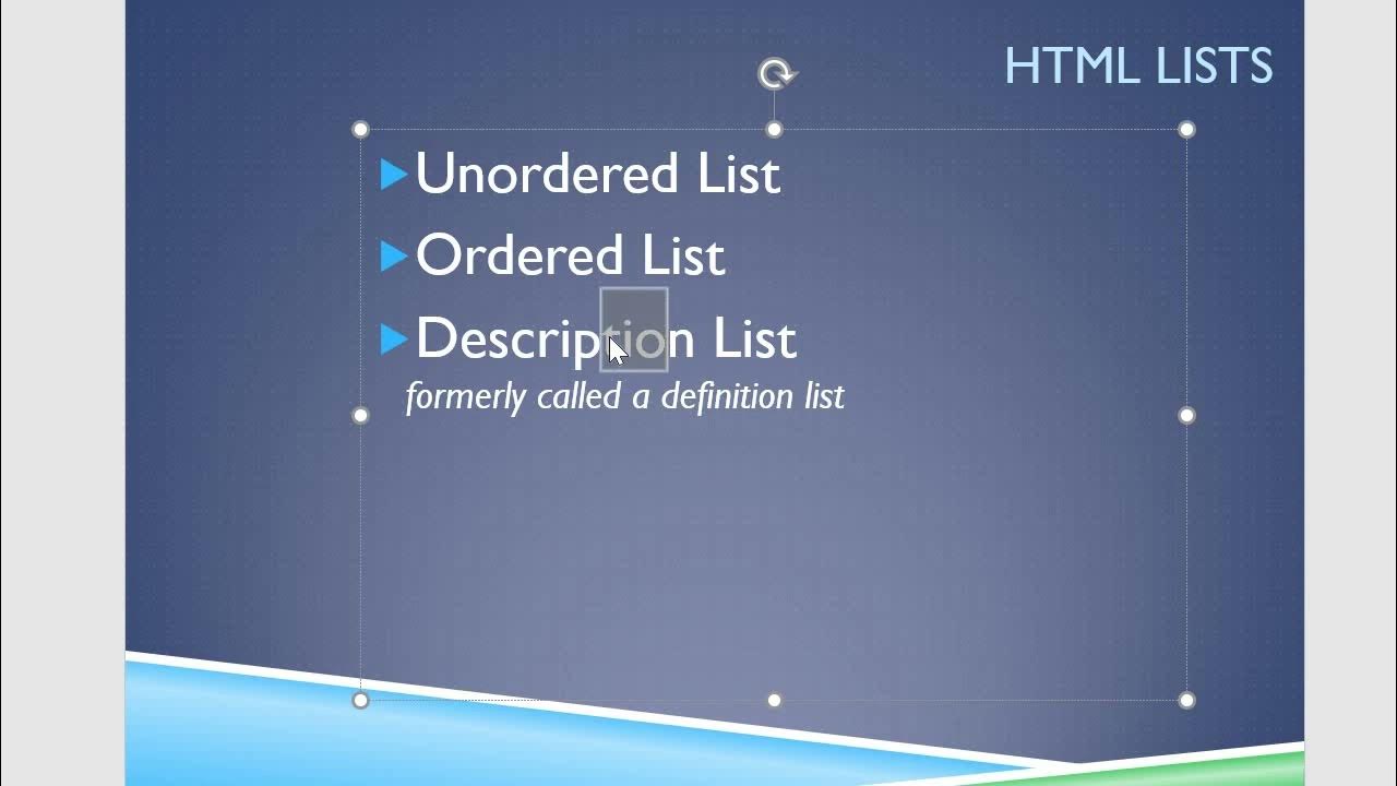 Web Application Development Chapter 2 and 3 HTML and CSS - YouTube