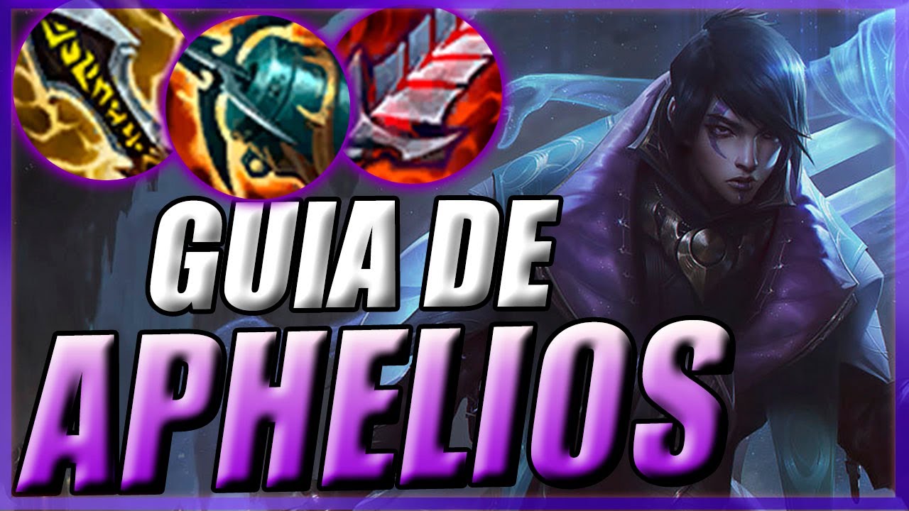 GUIA DE APHELIOS | HABILIDADES, RUNAS, OBJETOS - YouTube
