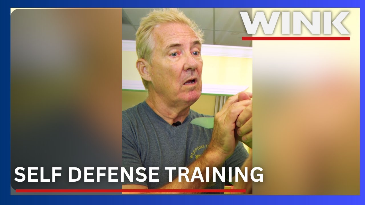 Self-defense class teaches real-life weapon threat skills - YouTube
