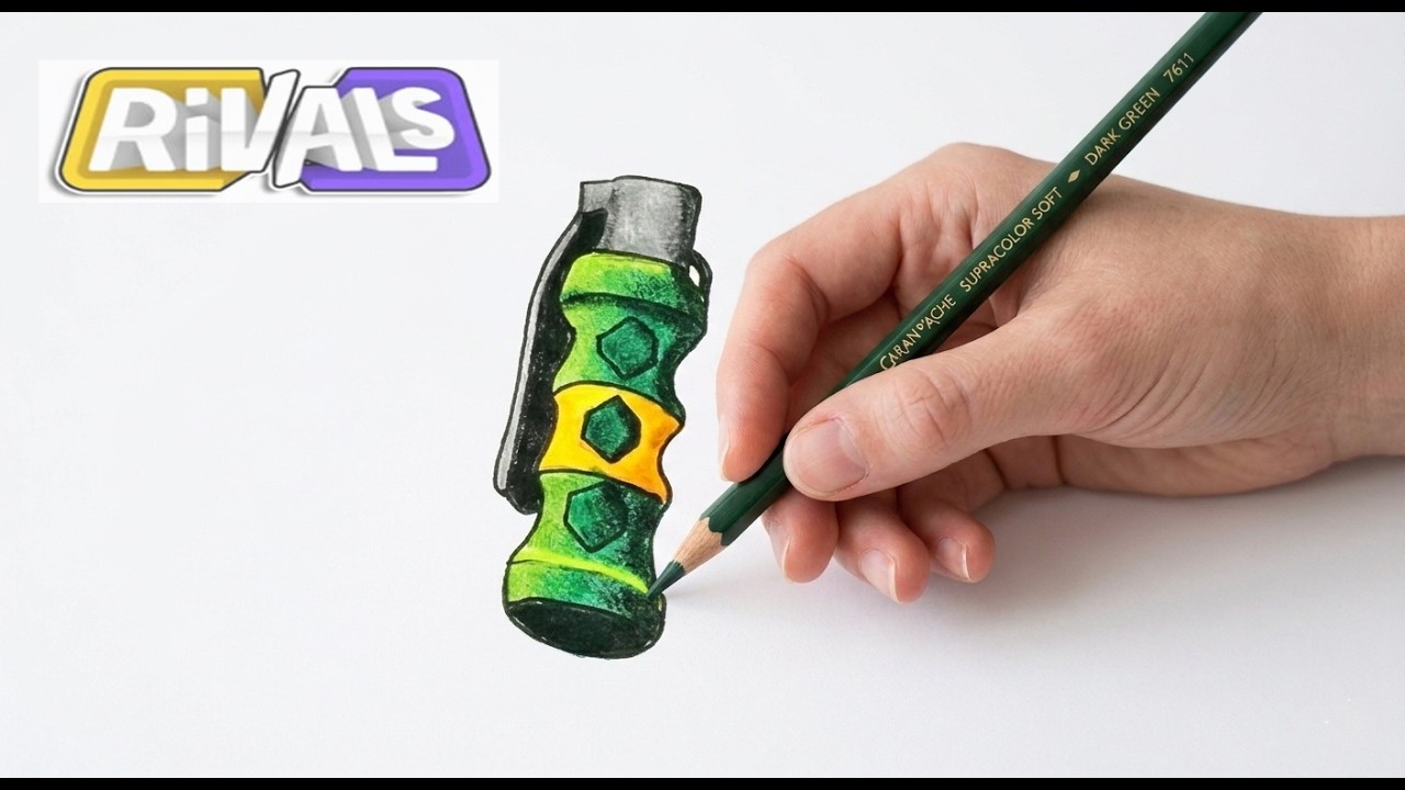 How to draw Flashbang ROBLOX Rivals #robloxart - YouTube