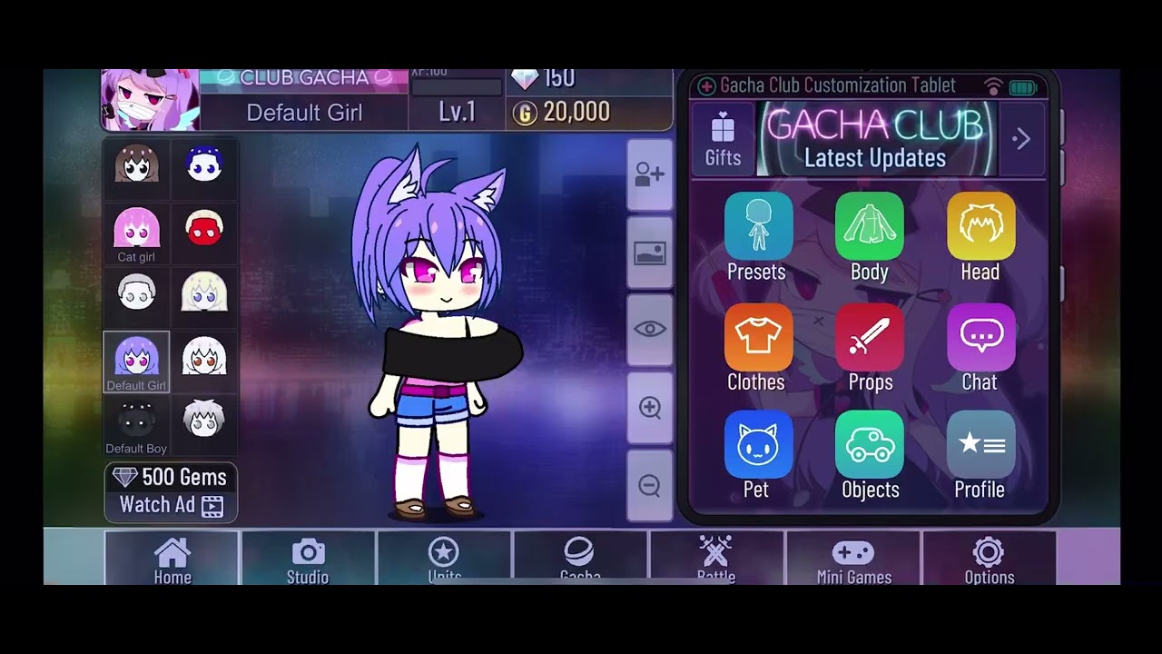 How do make a chest in gacha club. - YouTube
