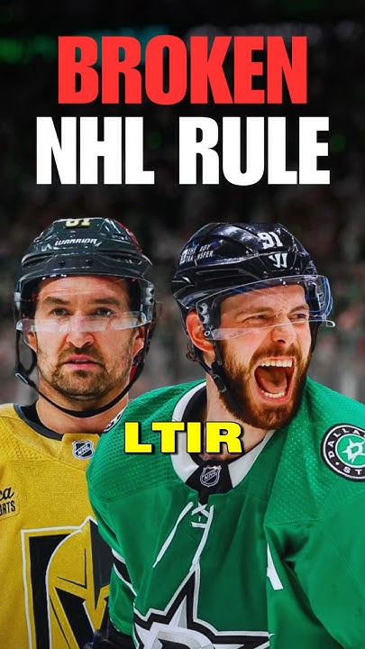 The “MOST BROKEN” Rule In The NHL🚨 #nhl #hockey #nhlhockey #icehockey # ...