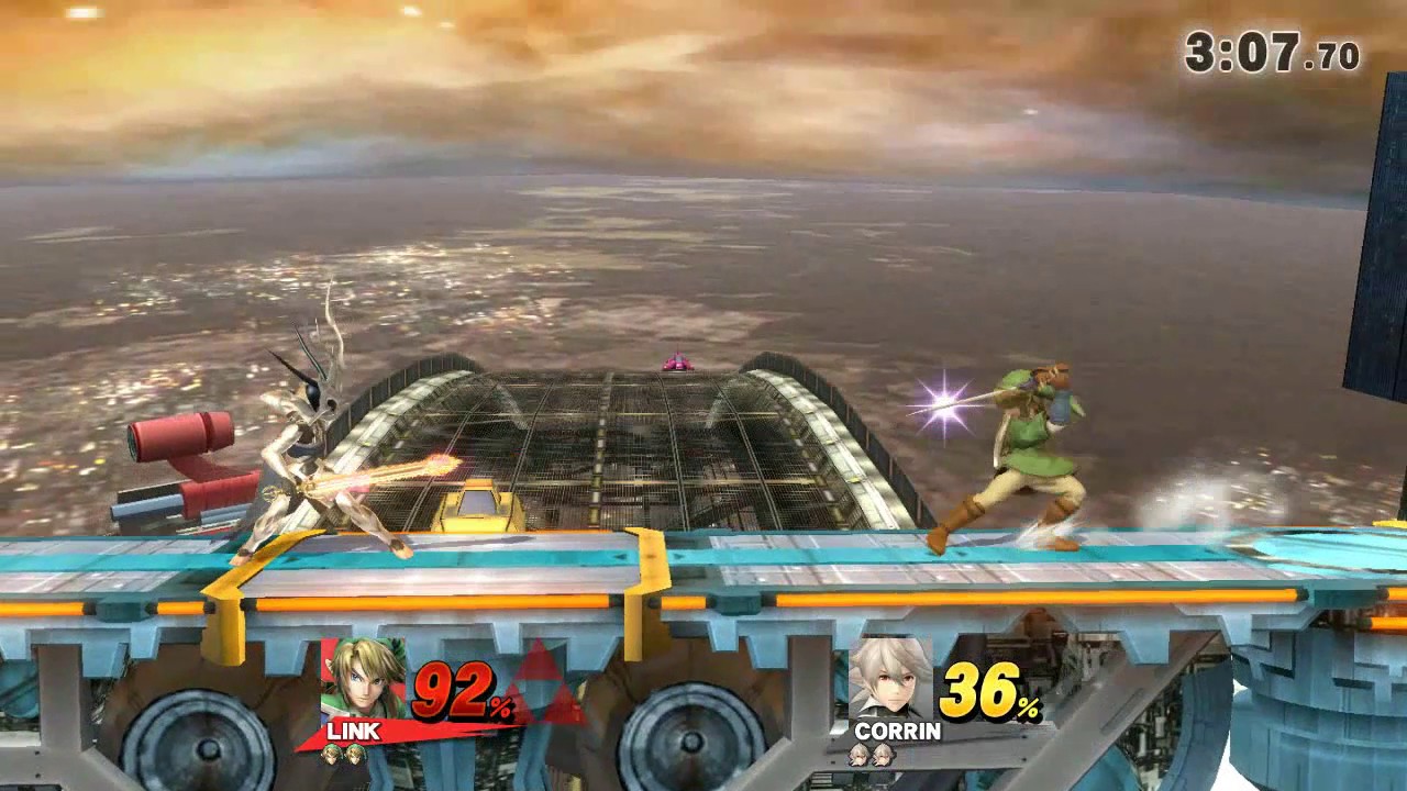 SSB4 - Link VS Buffed Corrin - YouTube
