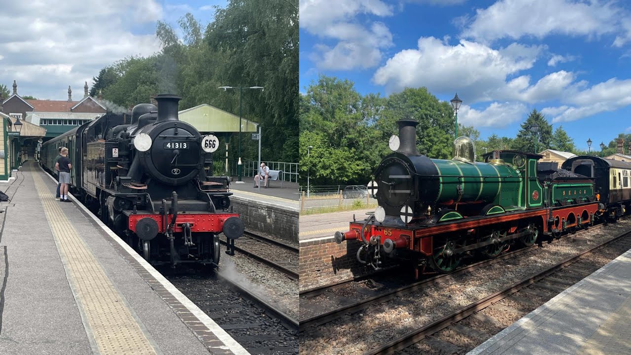 Spa Valley Railway 'Southern Branch Line Steam Weekend' 24/06/2023 ...