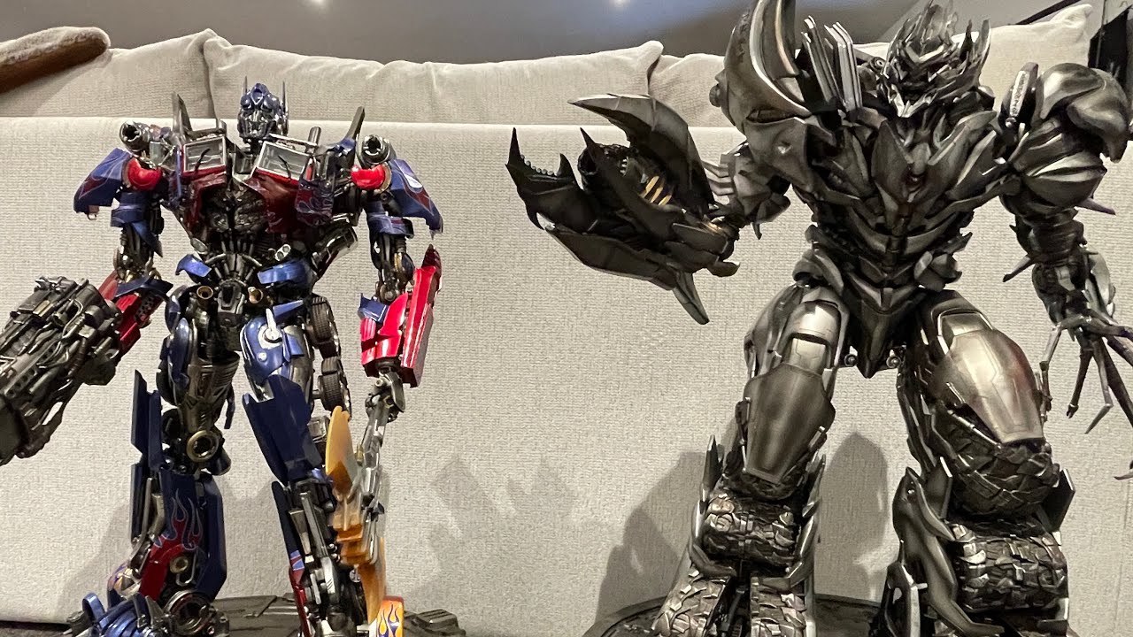 Megatron and Optimus prime - prime 1 studio OG - YouTube