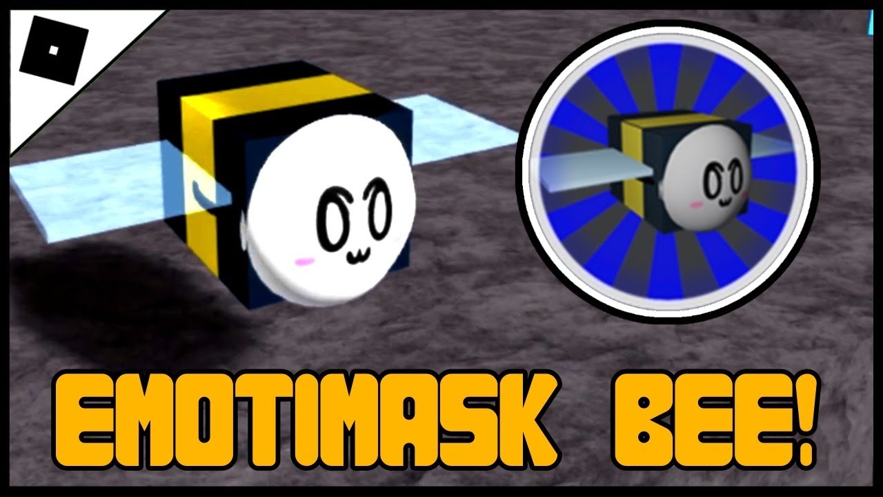 How to get the "EMOTIMASK BEE" BADGE + MORPH in BEE SIMULATOR || ROBLOX ...