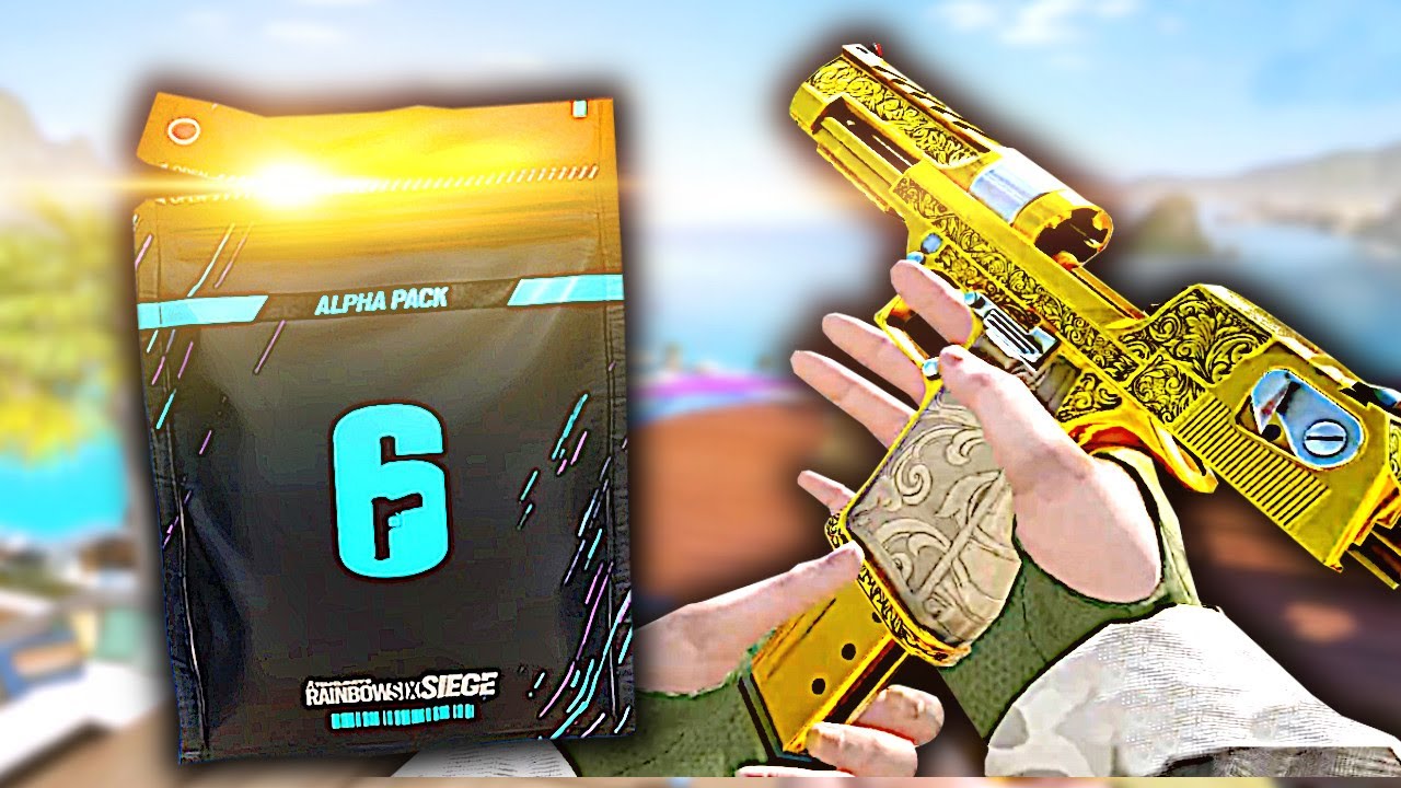 GOLDEN Gun und kleines Pack OPENING - Rainbow Six Siege [DE] - YouTube