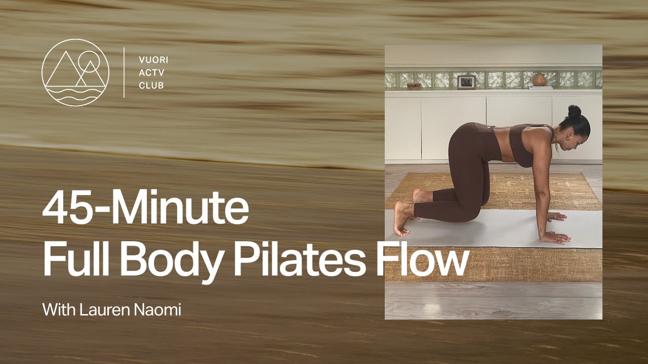 Pilates | 45 Min Full Body Pilates Flow - YouTube