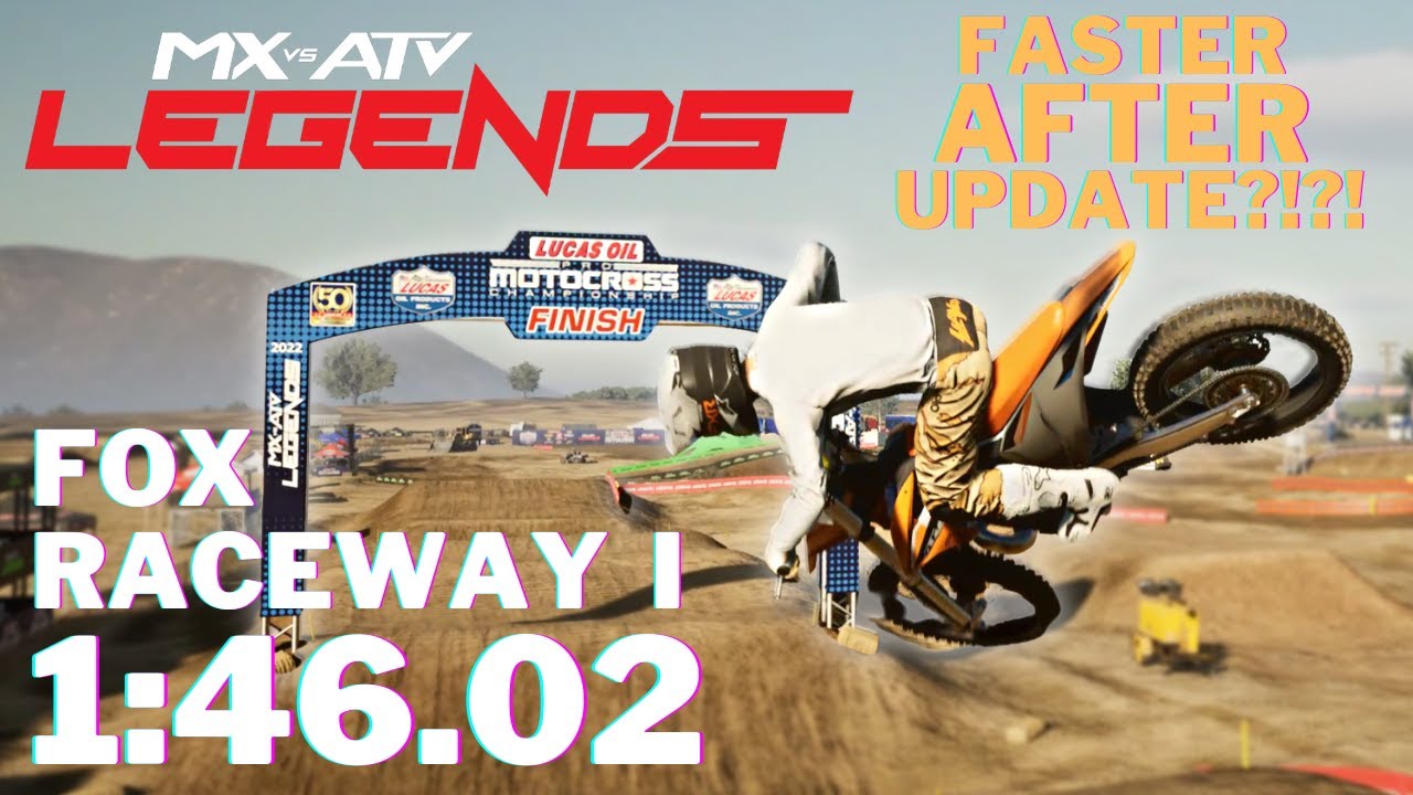 MX vs ATV Legends: Faster on 2 Stroke After Update!?!? Fox I - 1:46.02 ...