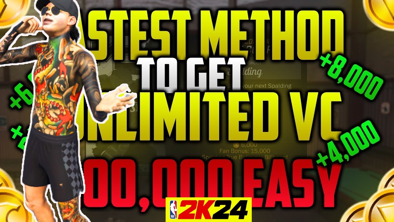 FAST VC METHOD NBA 2K24 GLITCH! - YouTube