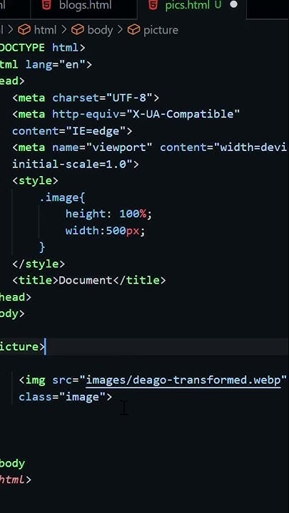 Easily change your image just by HTML #lovebabbar #html #development #developer #css @AnujBhaiya ...