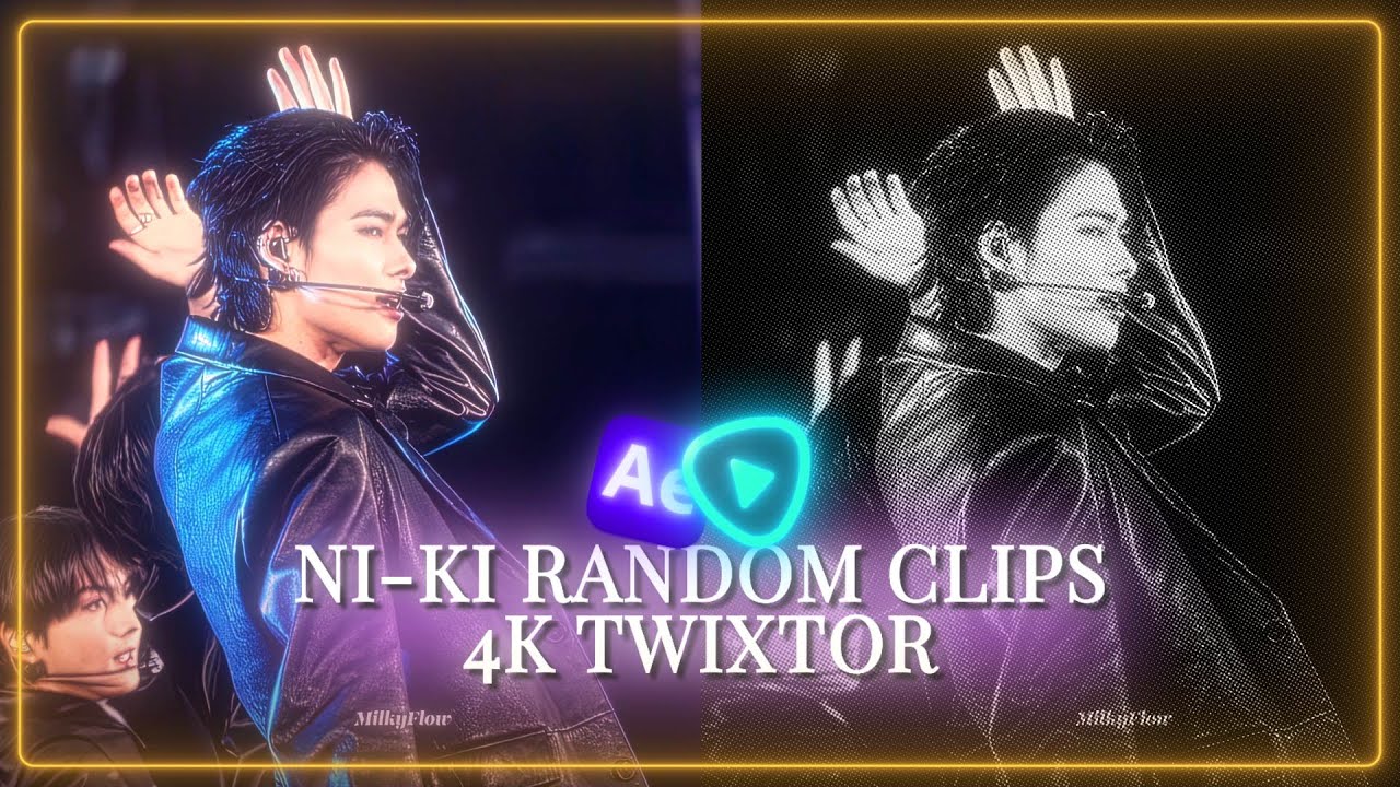ENHYPEN NI-KI | RANDOM CLIPS | 4K TWIXTOR AE & TOPAZ ENHANCED - YouTube