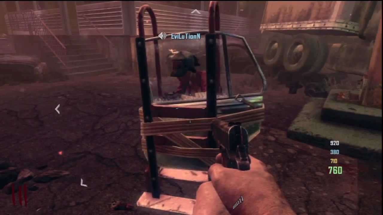 Black Ops 2 Zombies: Tranzit ZOMBIE SHIELD Buildable Tutorial - YouTube
