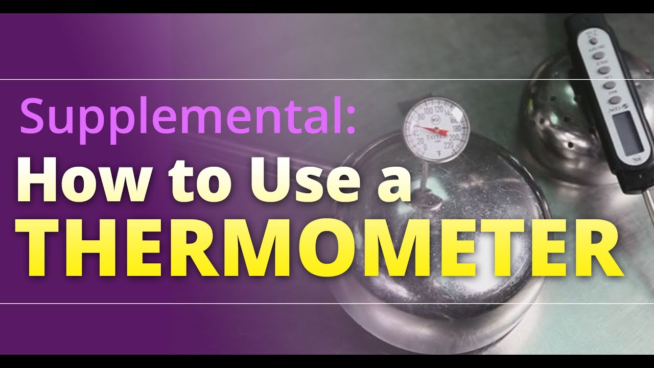 ORFoodHandlers Presents: How to Use a Thermometer - YouTube