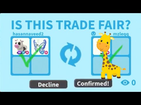 I Traded My Mega Cow🐄 and Diamond💎 Butterfly 🦋!!🫀| #adoptmerobloxtrades ...