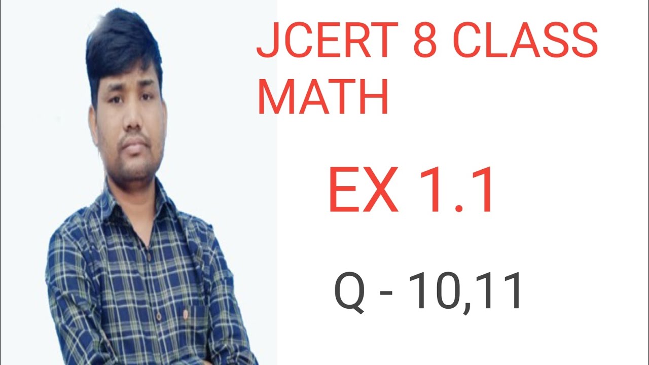 8th class math solution JAC board - YouTube