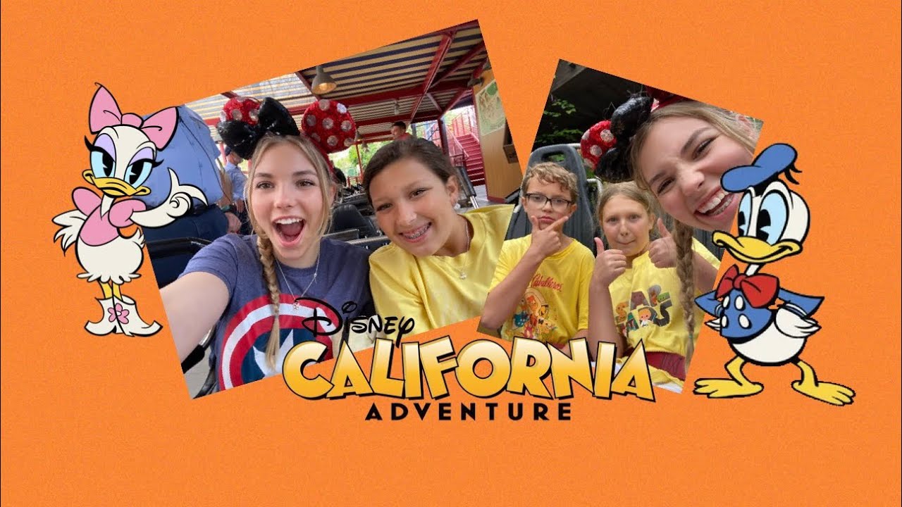 DISNEYLAND DAY 2 VLOG- CALIFORNIA ADVENTURE!!! ☀️🎢 - YouTube