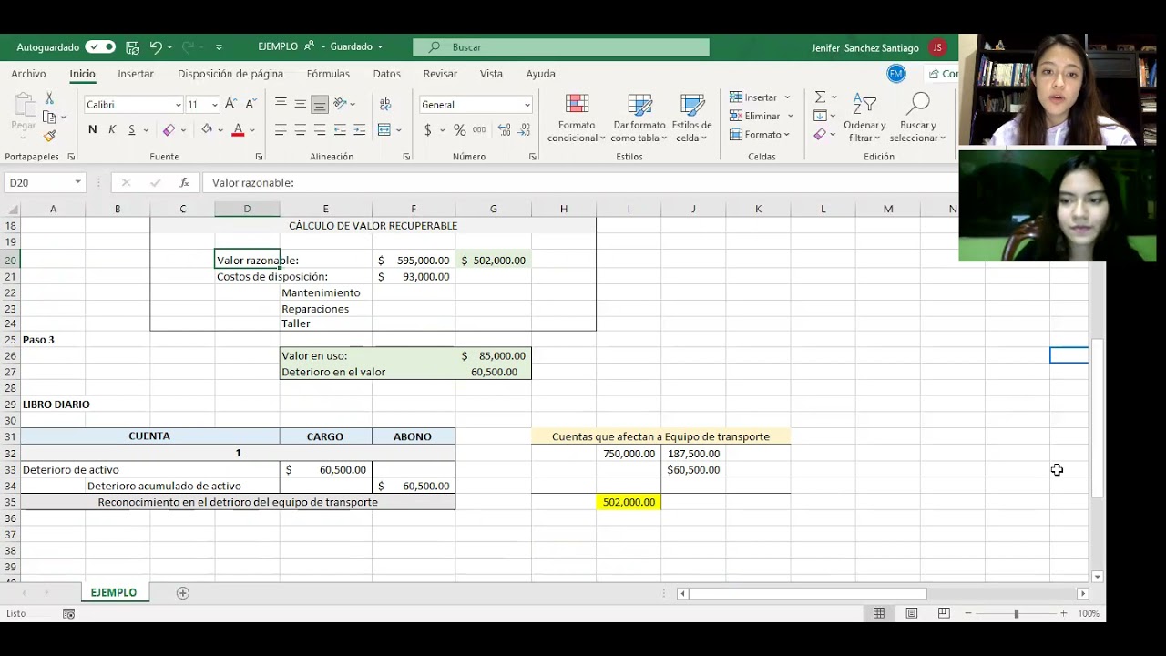 video caso practico nic 36 - YouTube