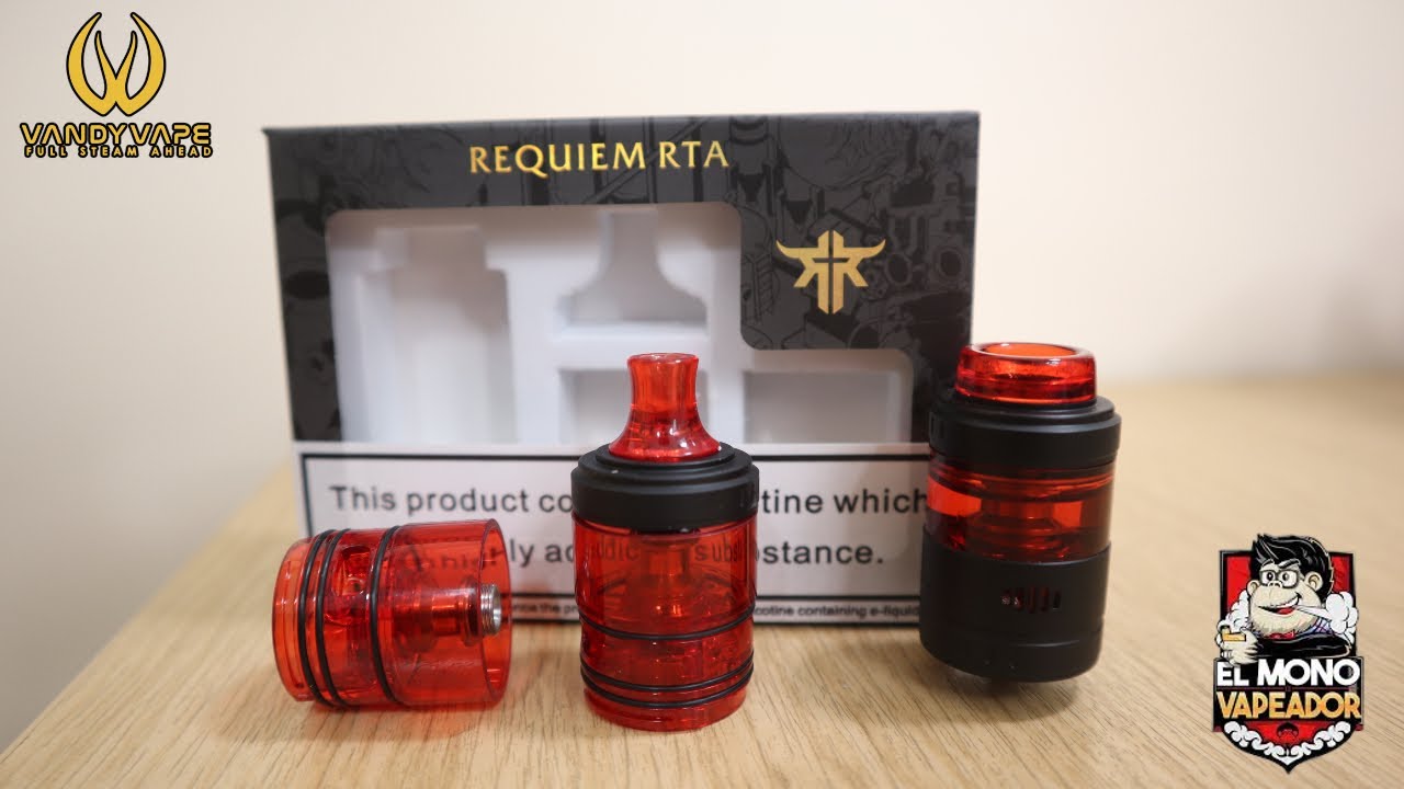 Requiem Rta By Vandyvape & El Mono Vapeador!! - YouTube