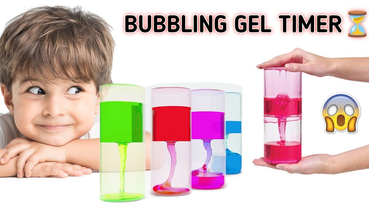 Super Satisfying Sensory Gel Timer⌛ Just feel it...#youtube #satisfying videos #fun#gel - YouTube