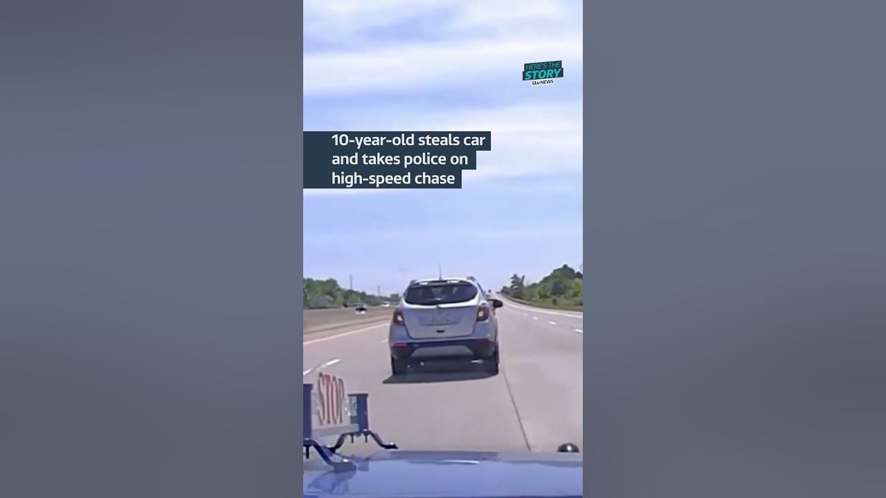 10 Year Old Steals Car And Takes Police On High Speed Chase Itvnews