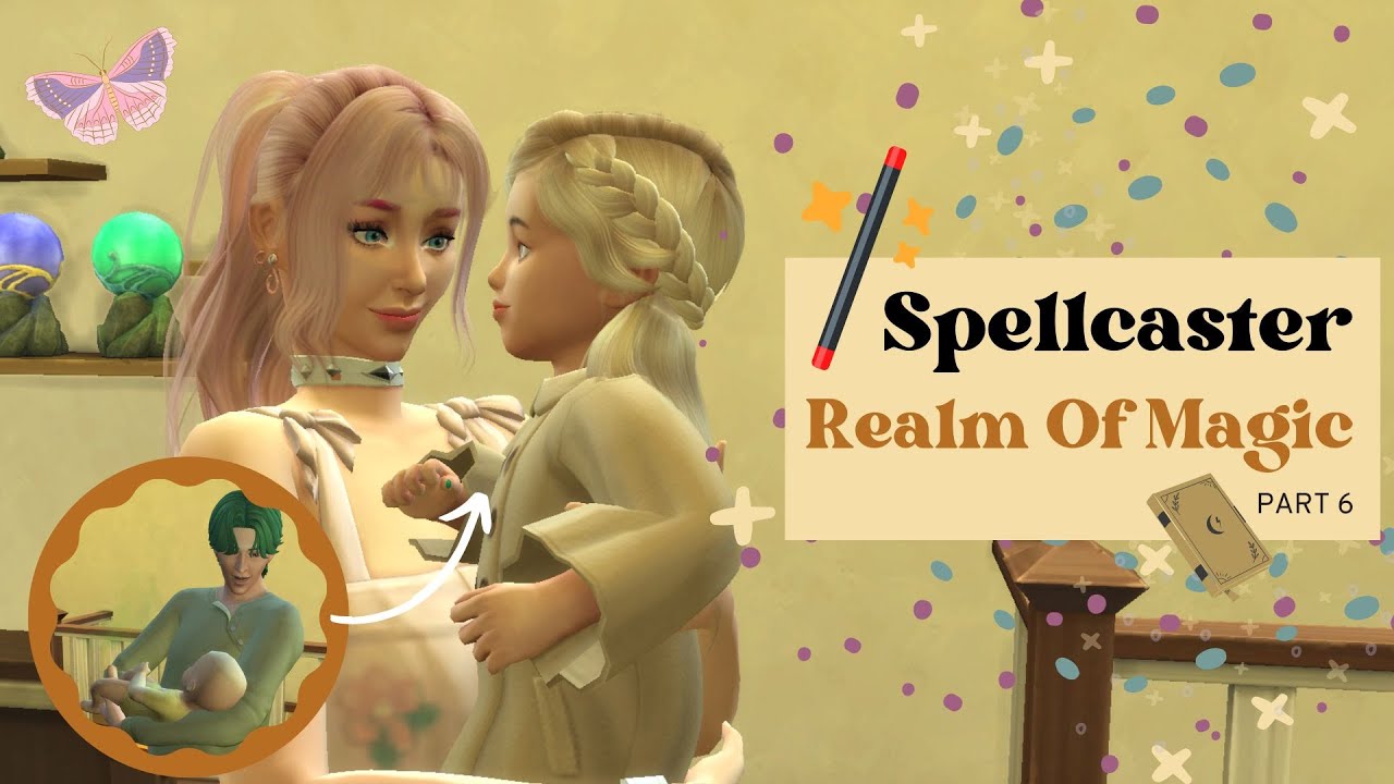 A Spellcaster Baby Named Whimsicott Is Born | Realm Of Magic Gameplay ...