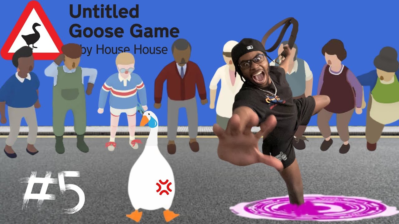 WHO DOES THIS GOOSE THINK HES TALKING TO??? Goose Finally Meets The ...